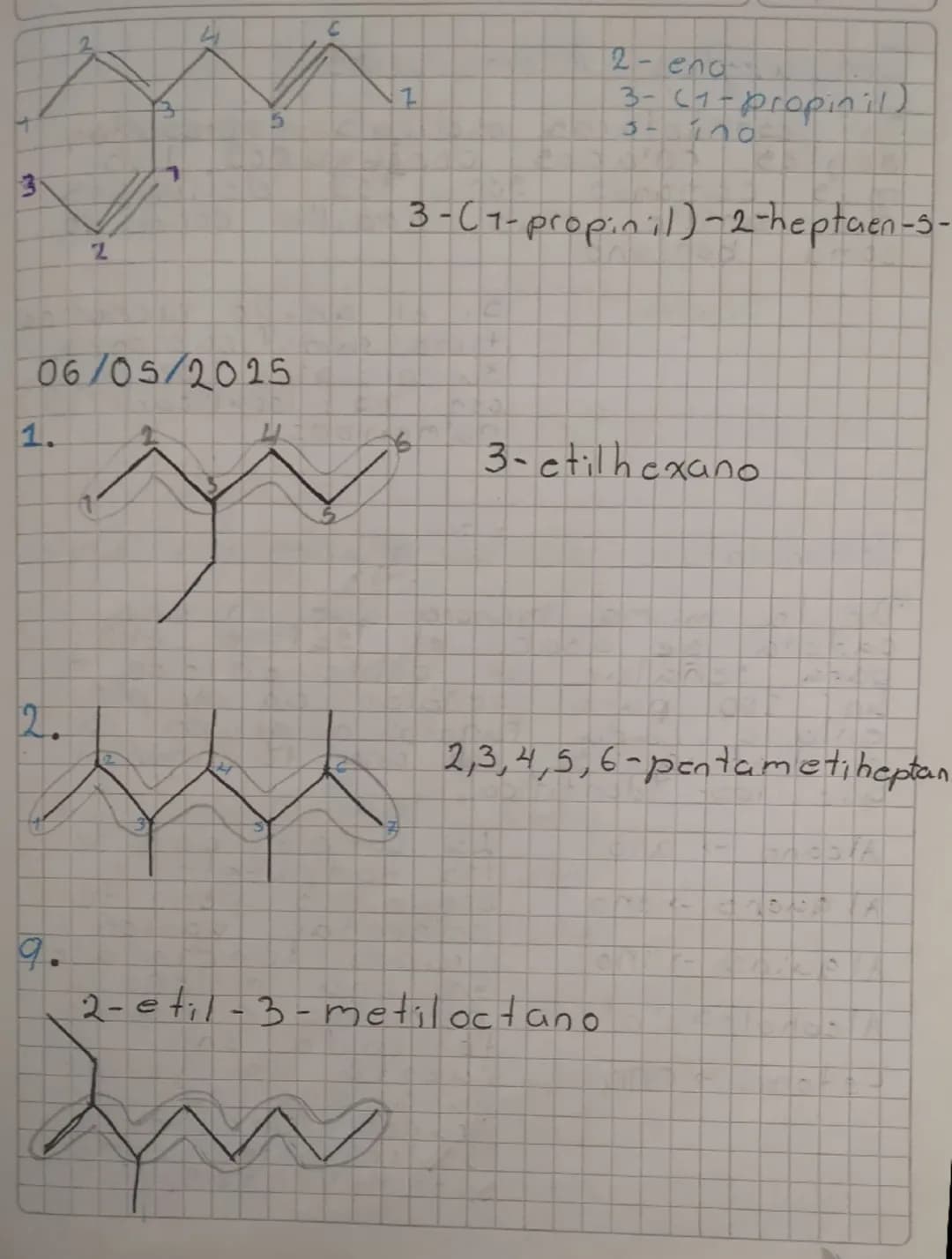 Cómo Nombrar Alquenos y Alquinos: Pasos y Ejemplos (Química) - Knowunity