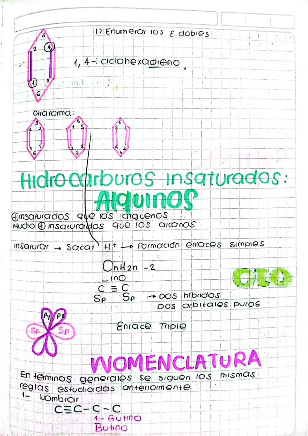 Cicloalquinos y alquenos: Ejemplos, Nomenclatura y Más (Química) como ...
